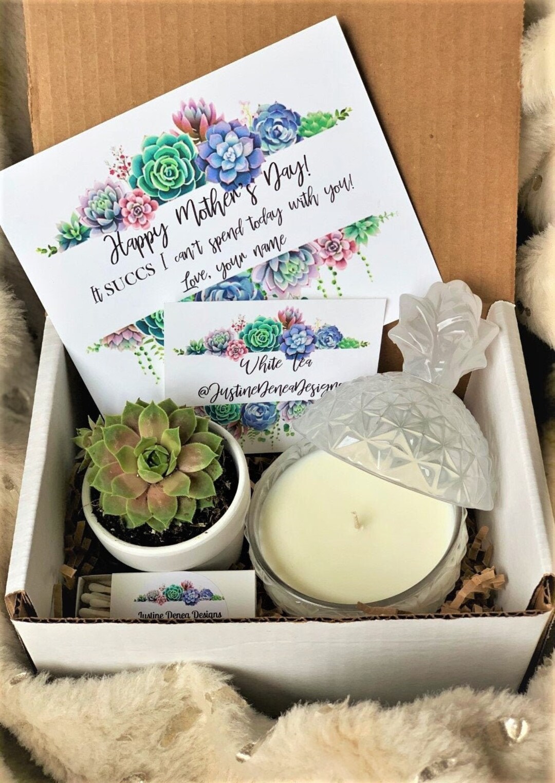 Succulent Gift Box - Mother's Day Gift - Succs Gift - Mother's Day Gift ...