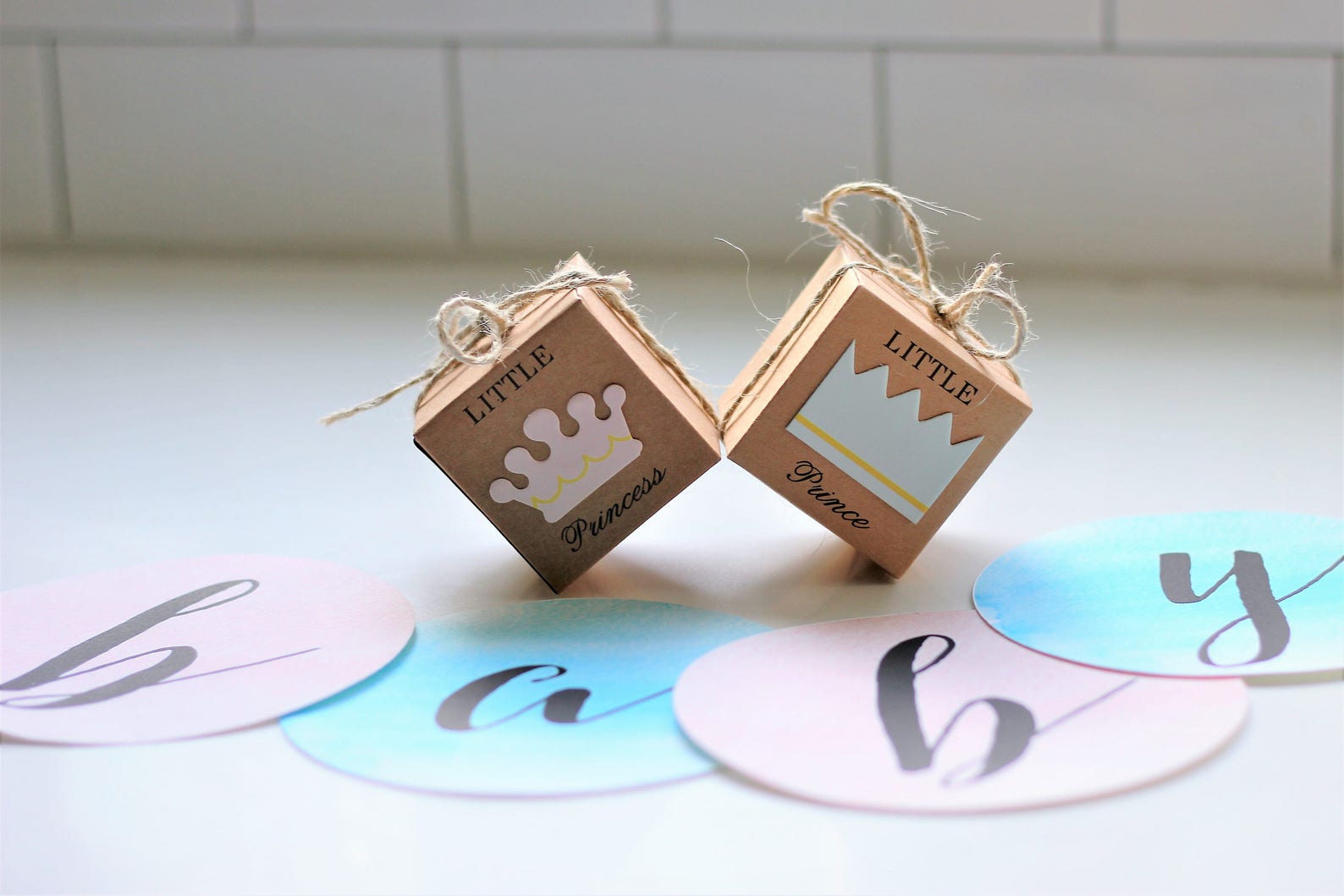 Little Prince Princess Candy Gift Boxes for Baby Shower - Etsy