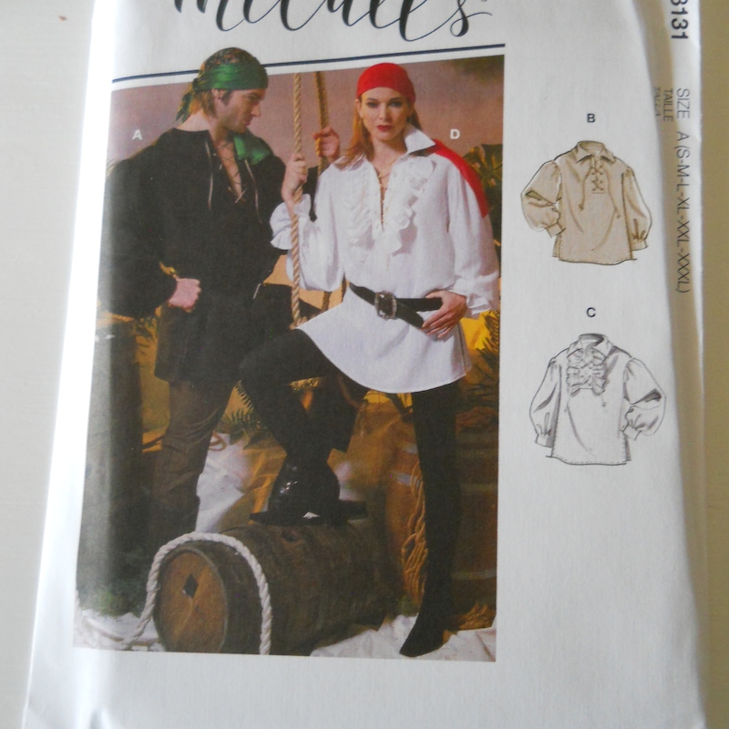 Pirate Shirt Pattern - Etsy