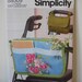 2021 Walker Bag, Pouch Simplicity S9309 Sewing Pattern for a Stylish ...