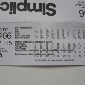 Re-print 1960's Double Breasted Dress Simplicity S9466 H5 (6-14) or U5 ...