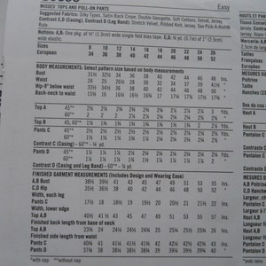 Easy Knit Cold Shoulder Top, Pants Simplicity S9690 K5 (8-16) or Y5 (18 ...