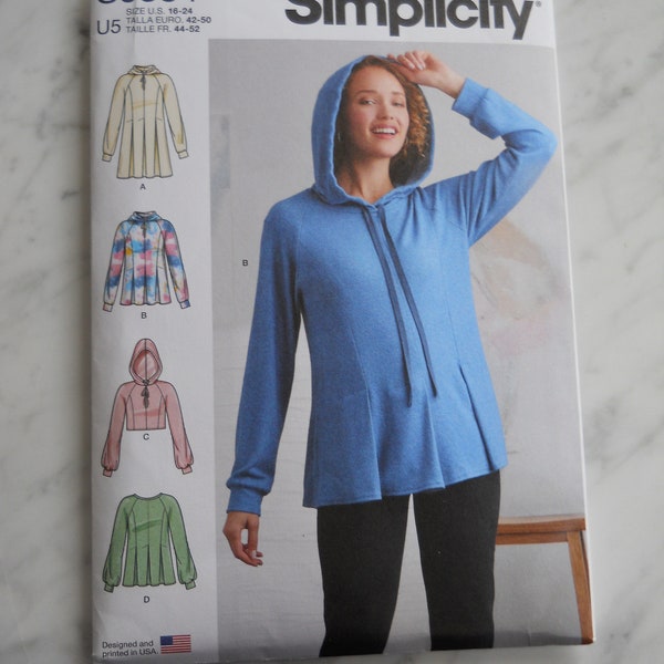 Hoodie Dress Pattern - Etsy