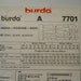 Indian Burda 7701 (US 8 to 20) Sewing Pattern for Fitted Midriff Top ...