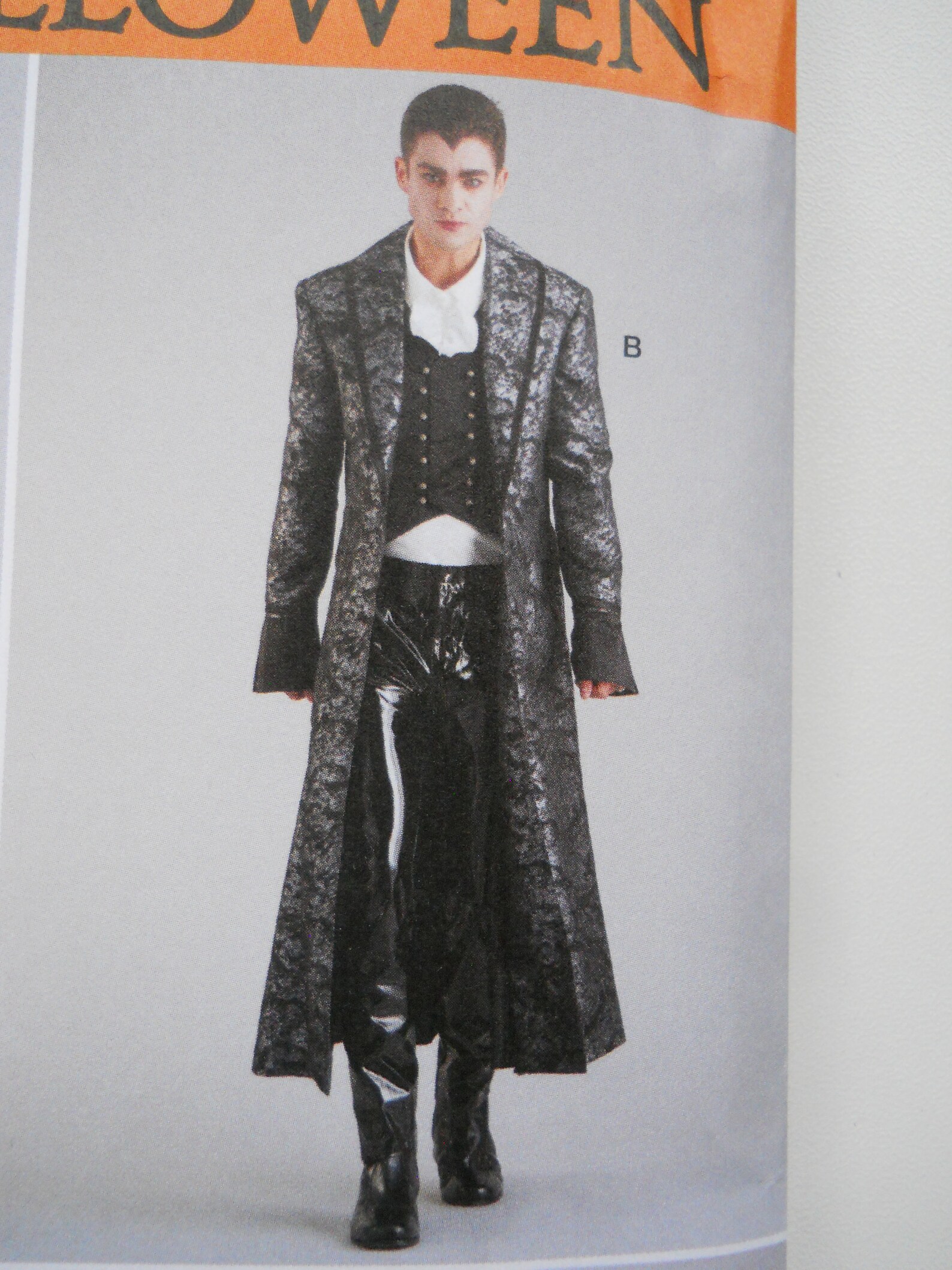 2022 Men's Long Costume Coat Simplicity S9630 R11602 AA - Etsy