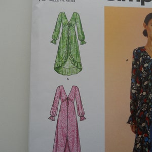 Duster in 3 Lengths Simplicity S9747 K5 (8-16) or Y5 (18-26) New Sewing ...