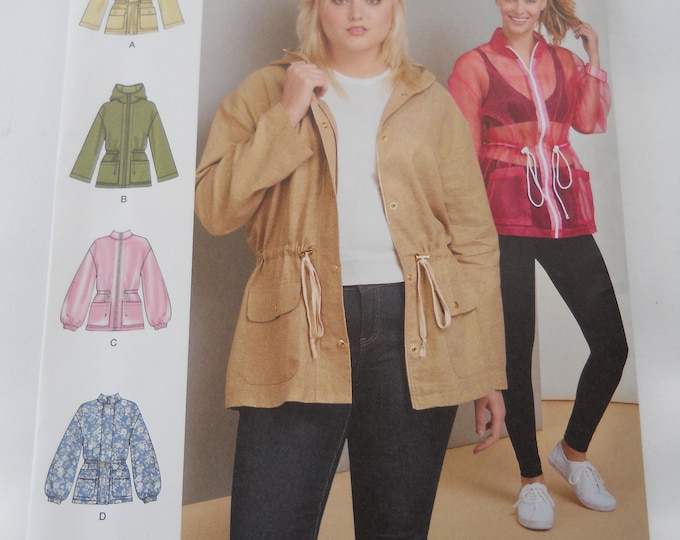 Cropped Tie Front Kimono Simplicity S8887 A XXS-XXL Sewing Pattern ...