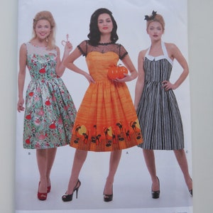 1950's Retro Costume Dresses Simplicity S8979 H5 (6-14) or Plus U5 (16 ...