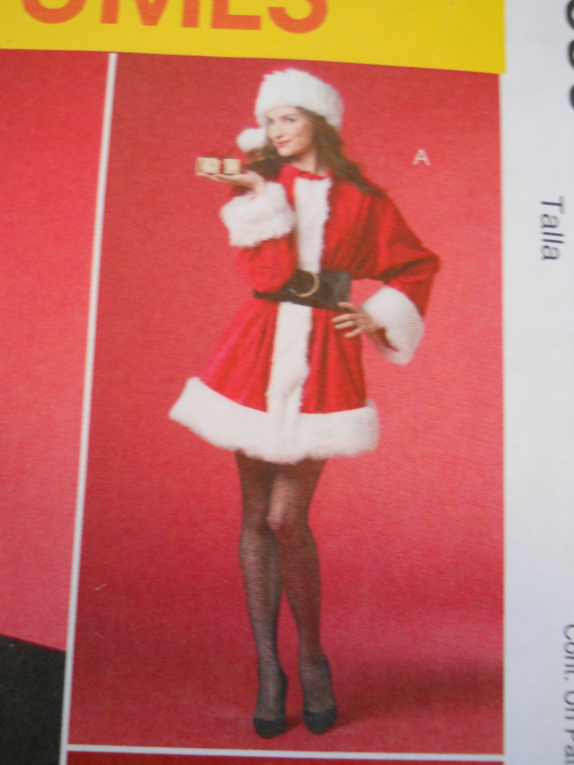 Victorian Traditional Sexy Santa Suits Mccall's M5550 XM (S-M-L) or XN ...