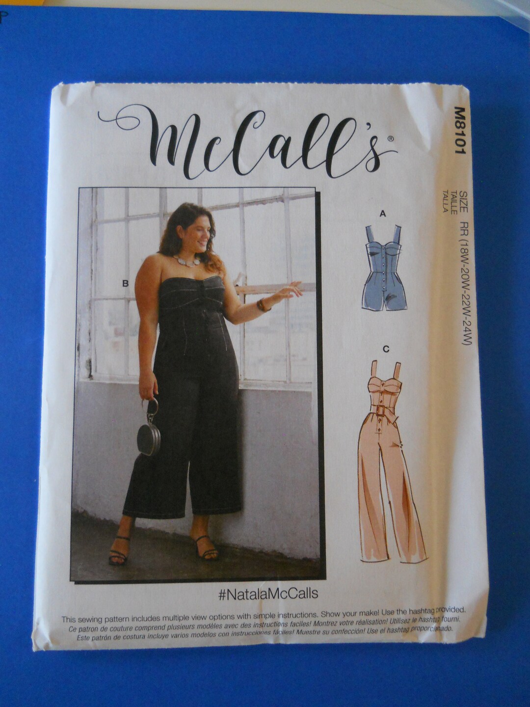 Sizzling Hot Romper Misses & Plus Mccall's M8101 B5 (8-10-12-14-16) OR ...