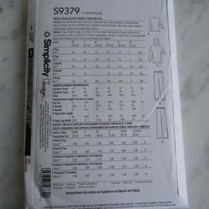 Easy Unisex Athleisure Wear Simplicity S9379 A (XS - XXL) Fall 2021 ...