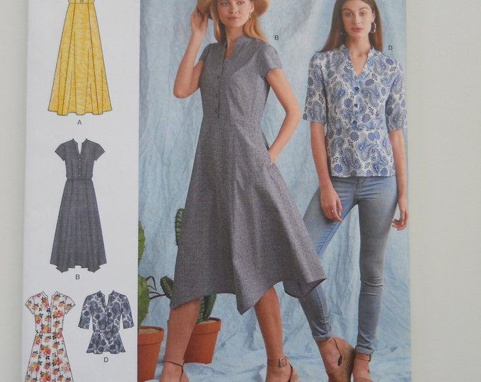 Indian Burda 7701 US 8 to 20 Sewing Pattern for Fitted Midriff Top ...