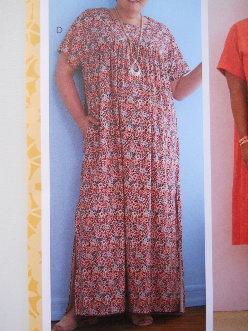 Extended Size Caftan Butterick B6755 KK (26W-28W-30W-32W) New Sewing ...