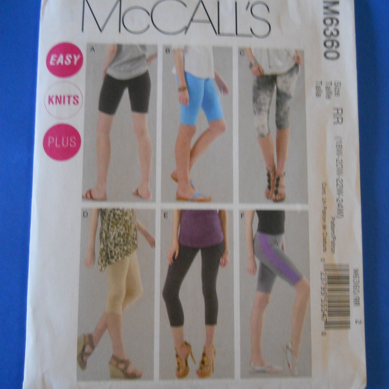 Yoga Shorts Pattern - Etsy