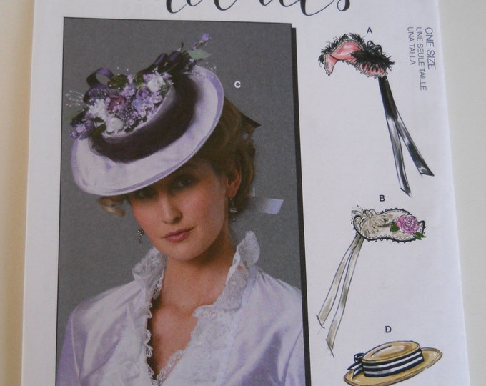 Nancy Farris-thee Historic Hats Mccall's M8076 Sewing Pattern for ...