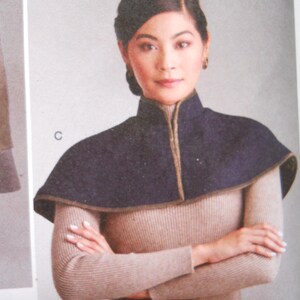 Easy, Fully Lined, Cape and Capelet, Simplicity S9944 A (XS-XL) New ...