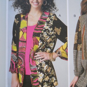 Scrap Buster, Elegant Unlined Kimono Jacket Mccall's M7132 Y (XS-M) or ...