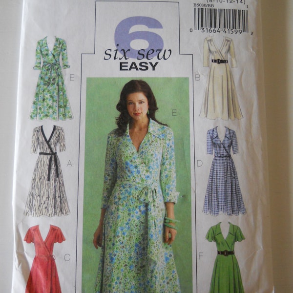 Wrap Dress Pattern - Etsy