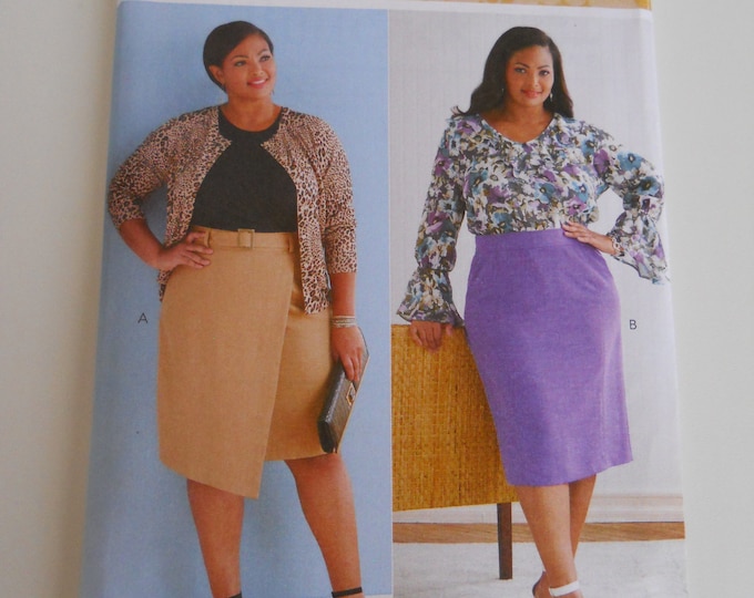 Formal Skirt 4 Ways Extended Sizes Simplicity 8597 AA 8-16 or Plus BB ...