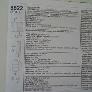 Carla Reiss Design Sewing Room Accessories Simplicity 8822 New Sewing ...