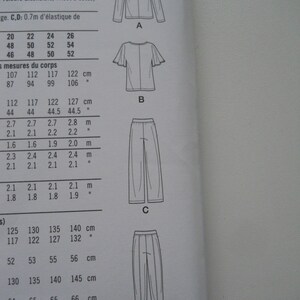 Easy Knit Cold Shoulder Top, Pants Simplicity S9690 K5 (8-16) or Y5 (18 ...