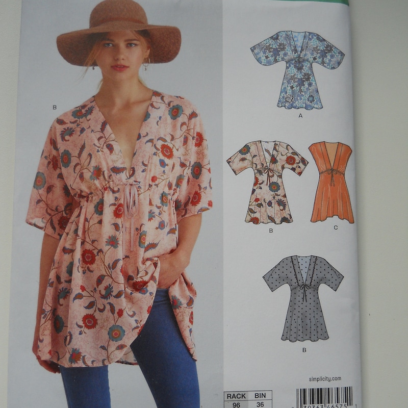 Tunic Top Pattern - Etsy