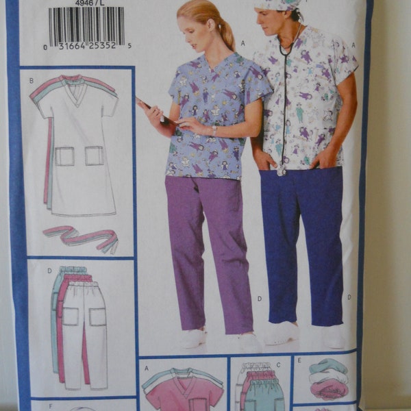 Scrubs Pattern - Etsy