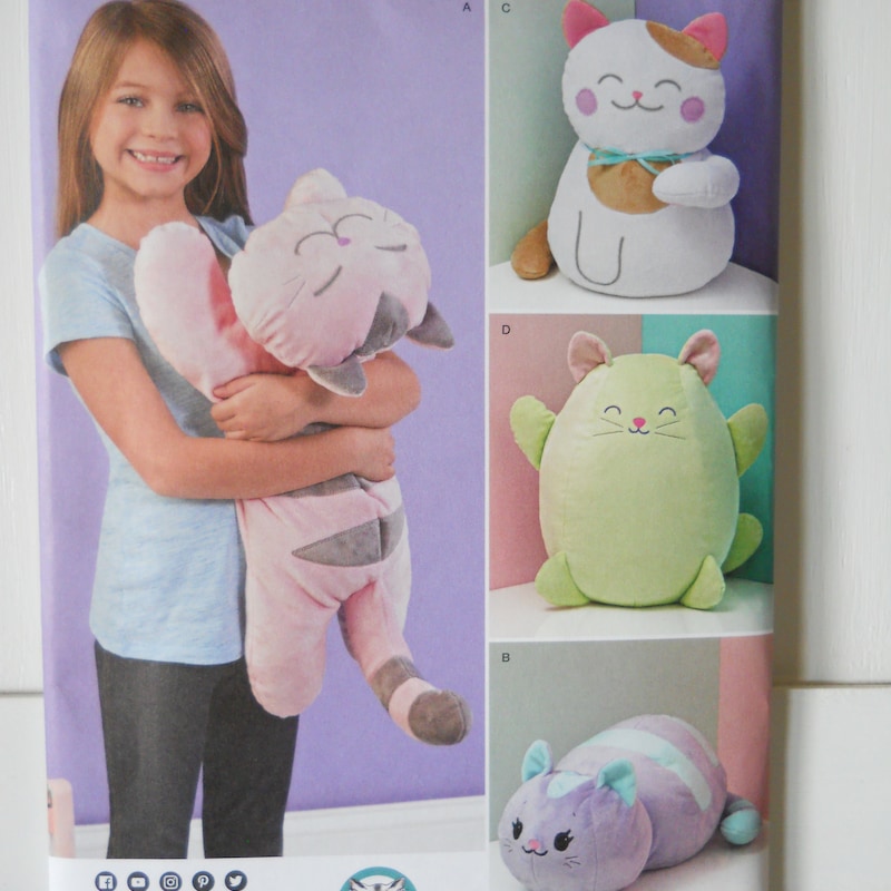 Stuffed Cat Pattern - Etsy