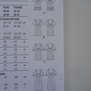 2022 Peasant Dress Mccall's M8312 YXS-S-M or Zzl-xl-xxl New Sewing ...