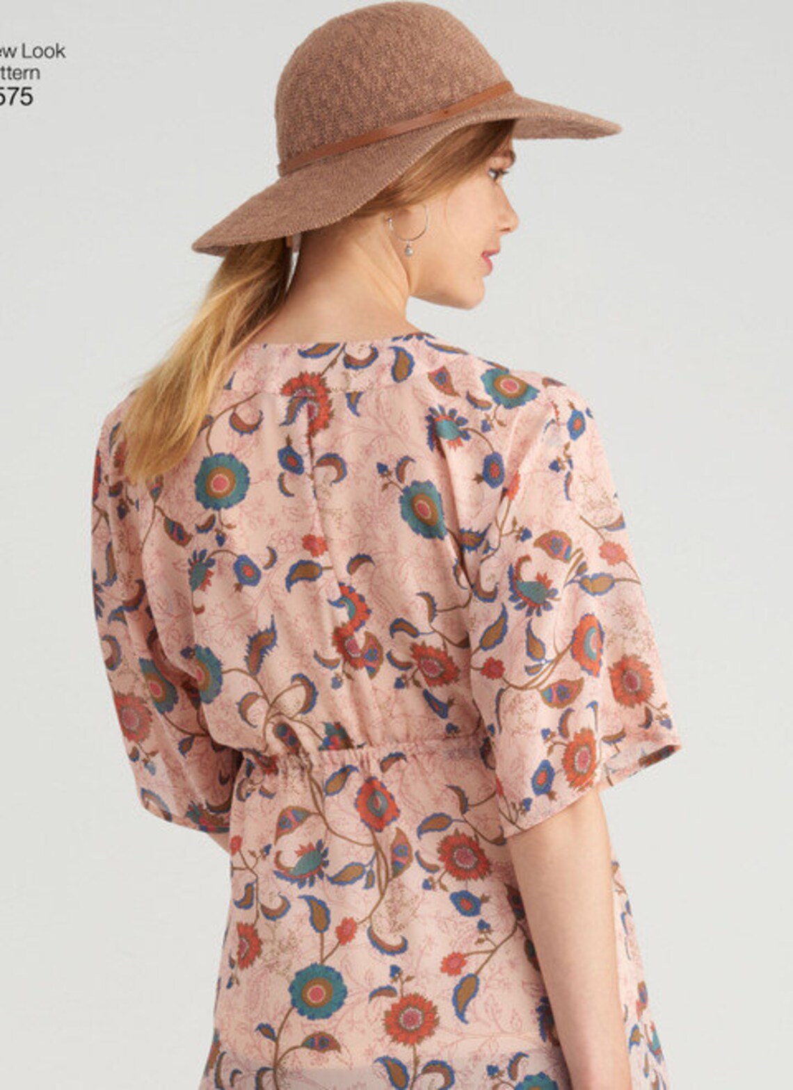 Empire Waist Flowy Tunic Top Newlook 6575 A (XS-XL) New Sewing Pattern ...