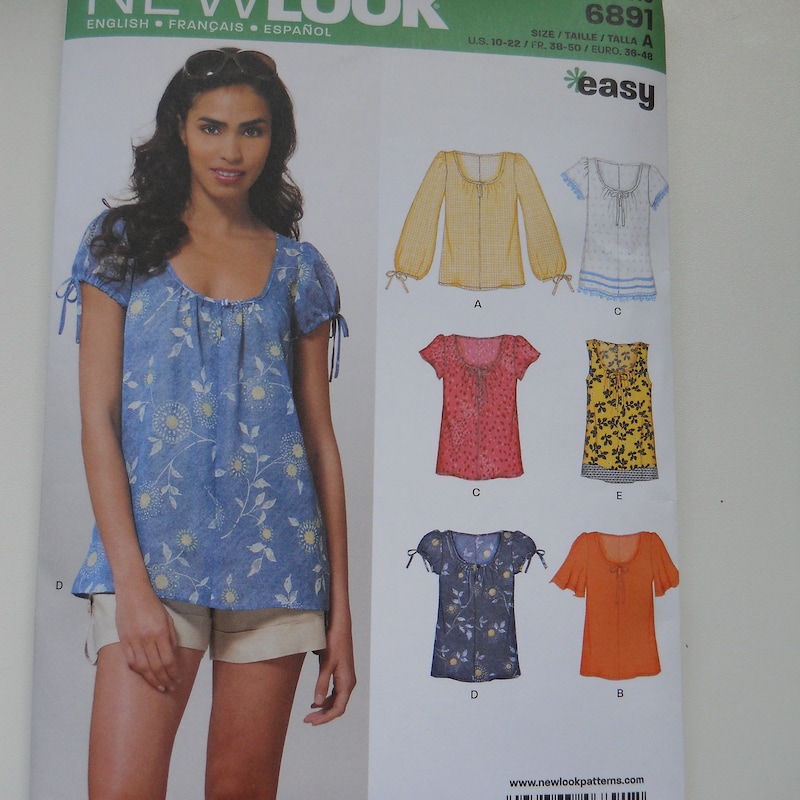 Peasant Blouse Pattern - Etsy