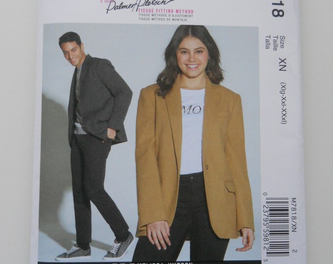 Mccall's M6172 Misses Lined Blazer in 3 Lengths Sewing Pattern / UNCUT ...
