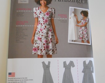 Misses' & Plus Size Amazing Fit Dresses Simplicity Sewing Pattern 2247 ...