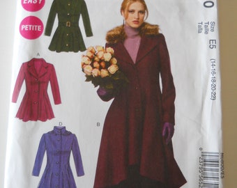 High Low Coat Pattern - Etsy