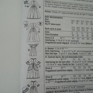 Pilgrim, Colonial Era Costume Simplicity 9713 U 16, 18, 20 Uncut Sewing ...