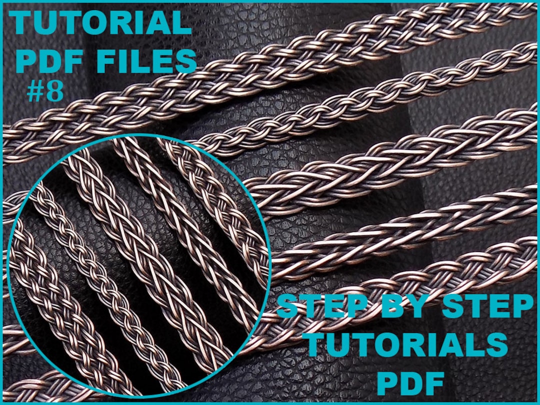PDF Files Instant Download, Braiding With Wire Pattern Tutorial Pdf ...
