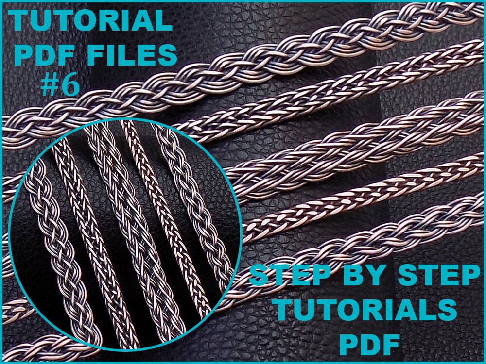 PDF Files Instant Download Wire Braiding Techniques Tutorials - Etsy