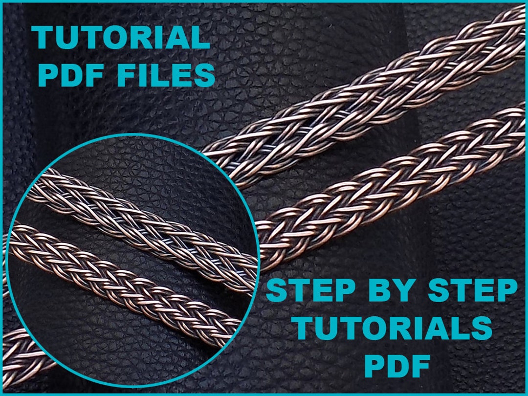 PDF Files Instant Download Wire Braiding Techniques Tutorials How to ...
