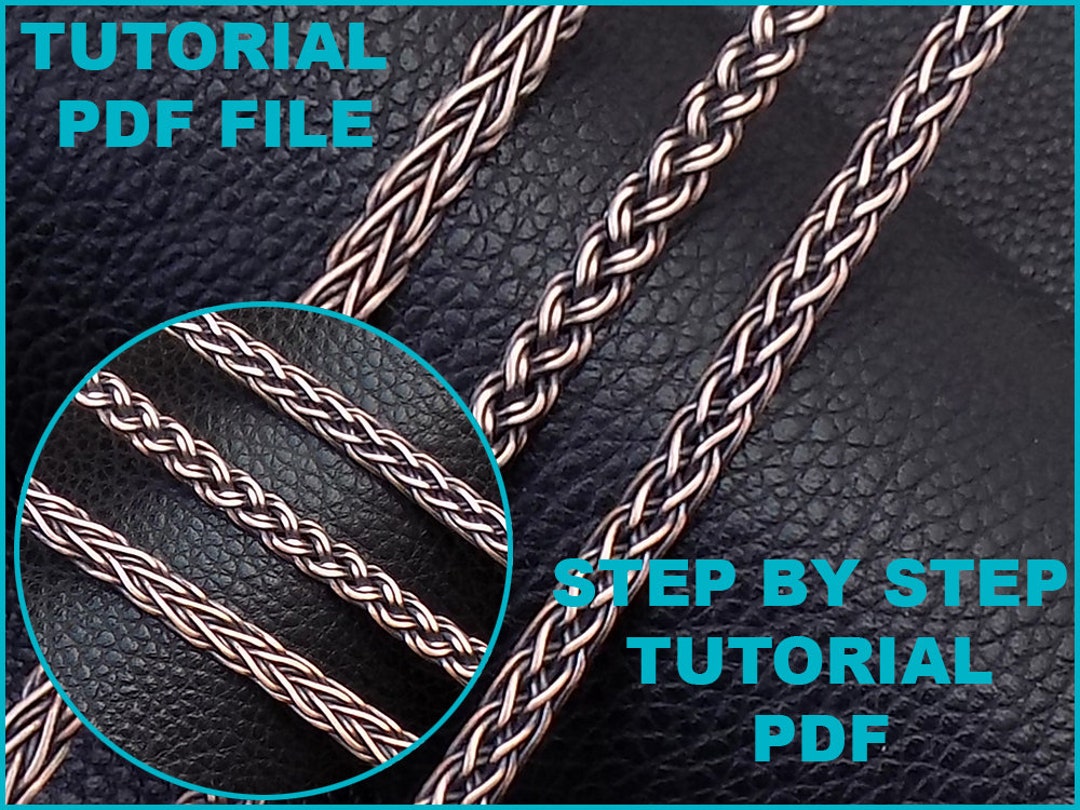 PDF Files Instant Download Wire Braiding Techniques Tutorials How to ...