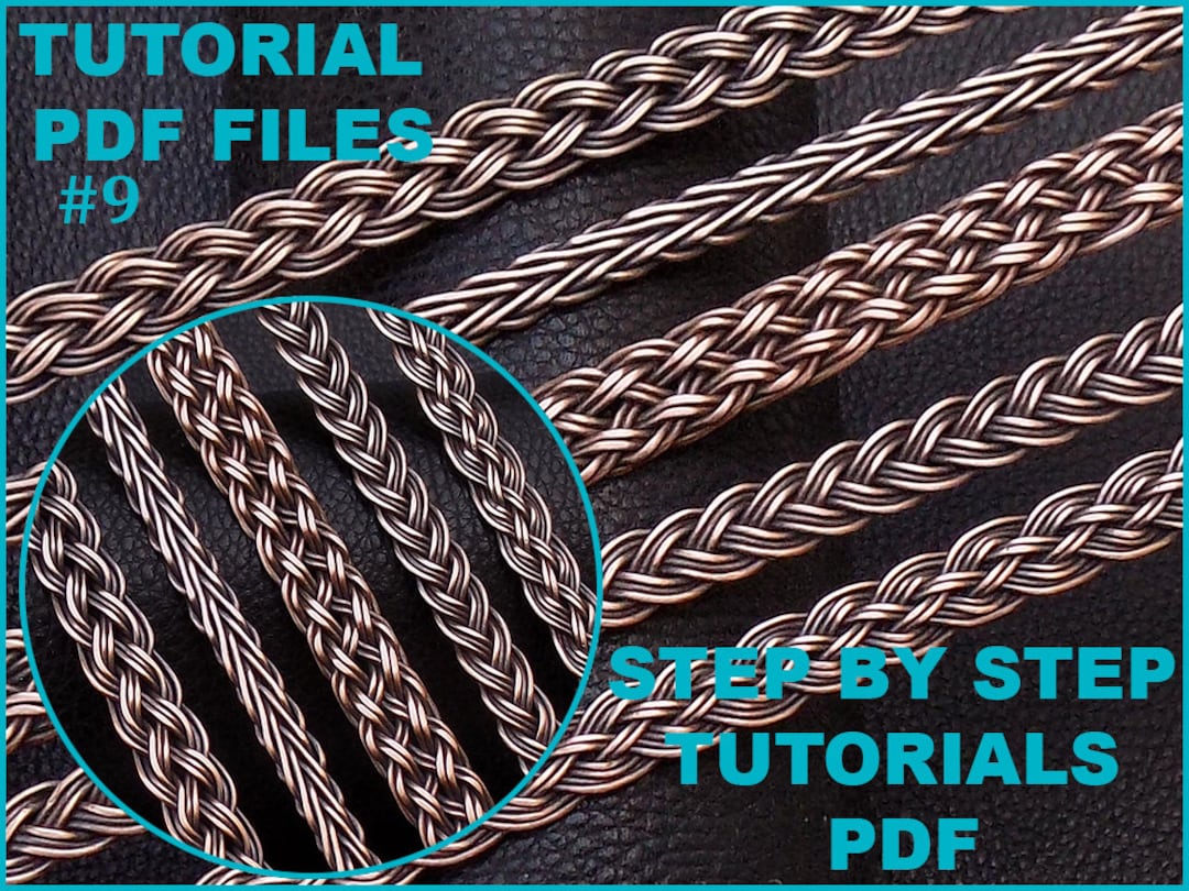 PDF Files Instant Download, Braiding With Wire Pattern Tutorial Pdf ...