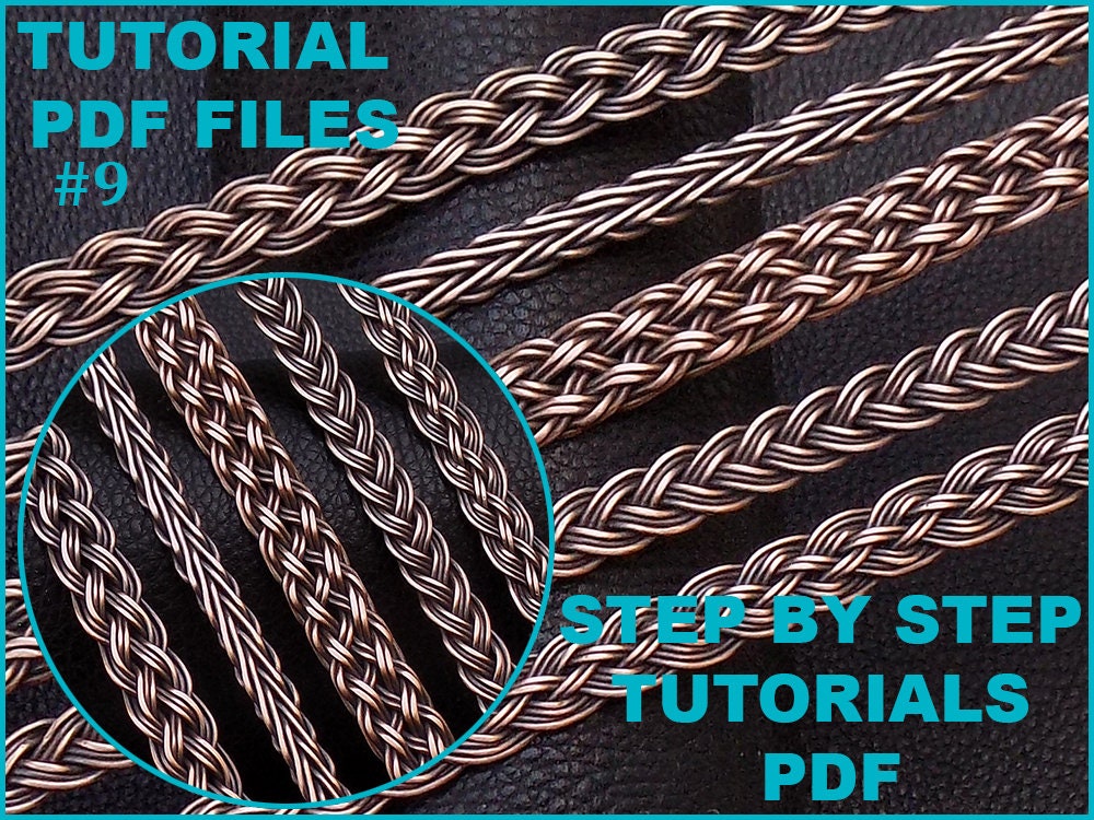 PDF Files Instant Download, Braiding With Wire Pattern Tutorial Pdf ...