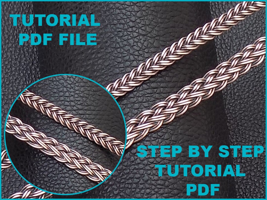 PDF Files Instant Download Wire Braiding Techniques Tutorials How to ...