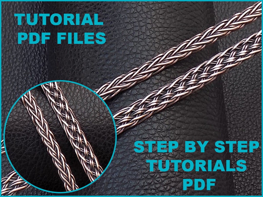 PDF Files Instant Download Wire Braiding Techniques Tutorials, Braiding ...