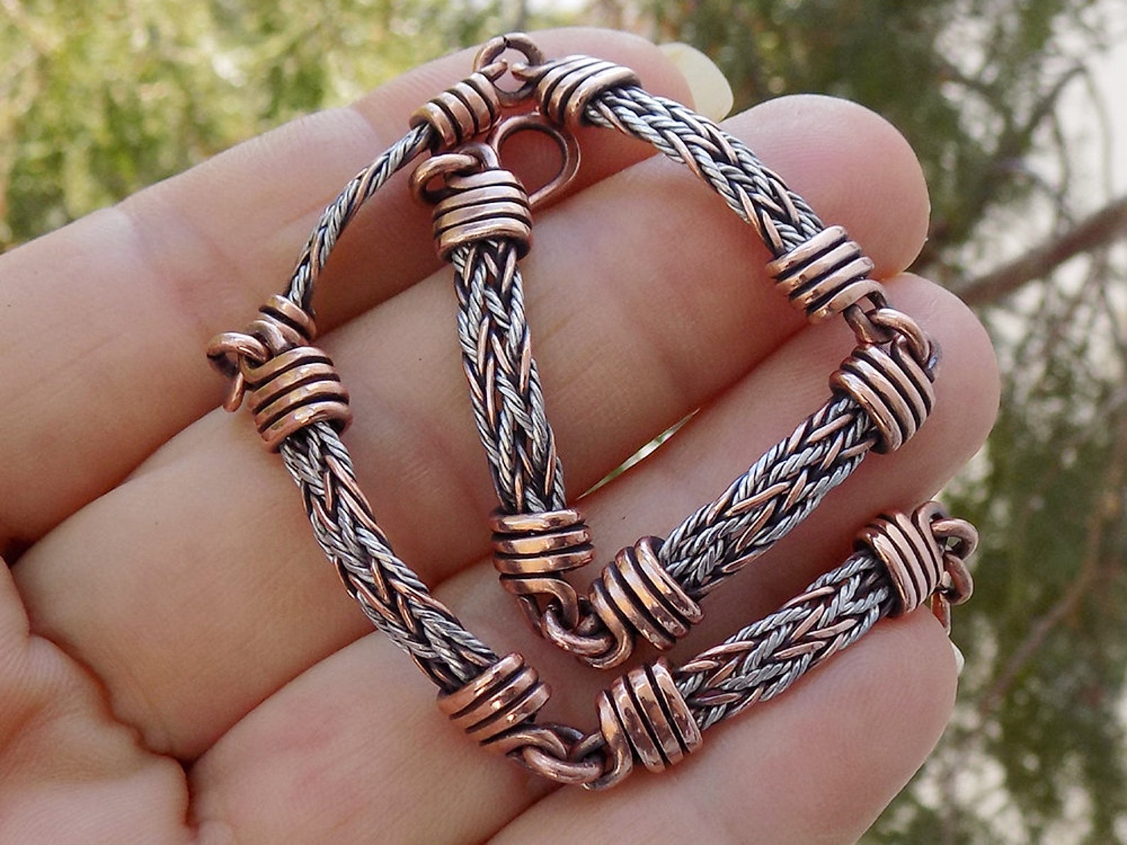 PDF Files Instant Download Braided Wire Wrapped Chain Links - Etsy