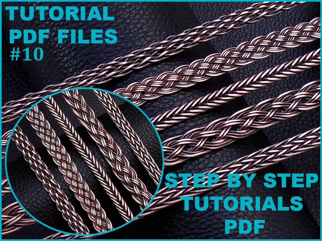 PDF Files Instant Download, Braiding With Wire Pattern Tutorial Pdf ...