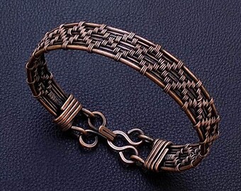 Wire Wrapped Cuff - Etsy