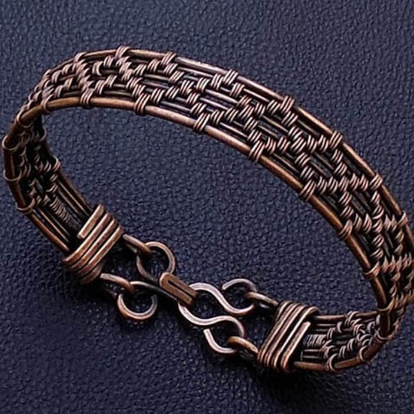 Wire Wrapped Cuff - Etsy
