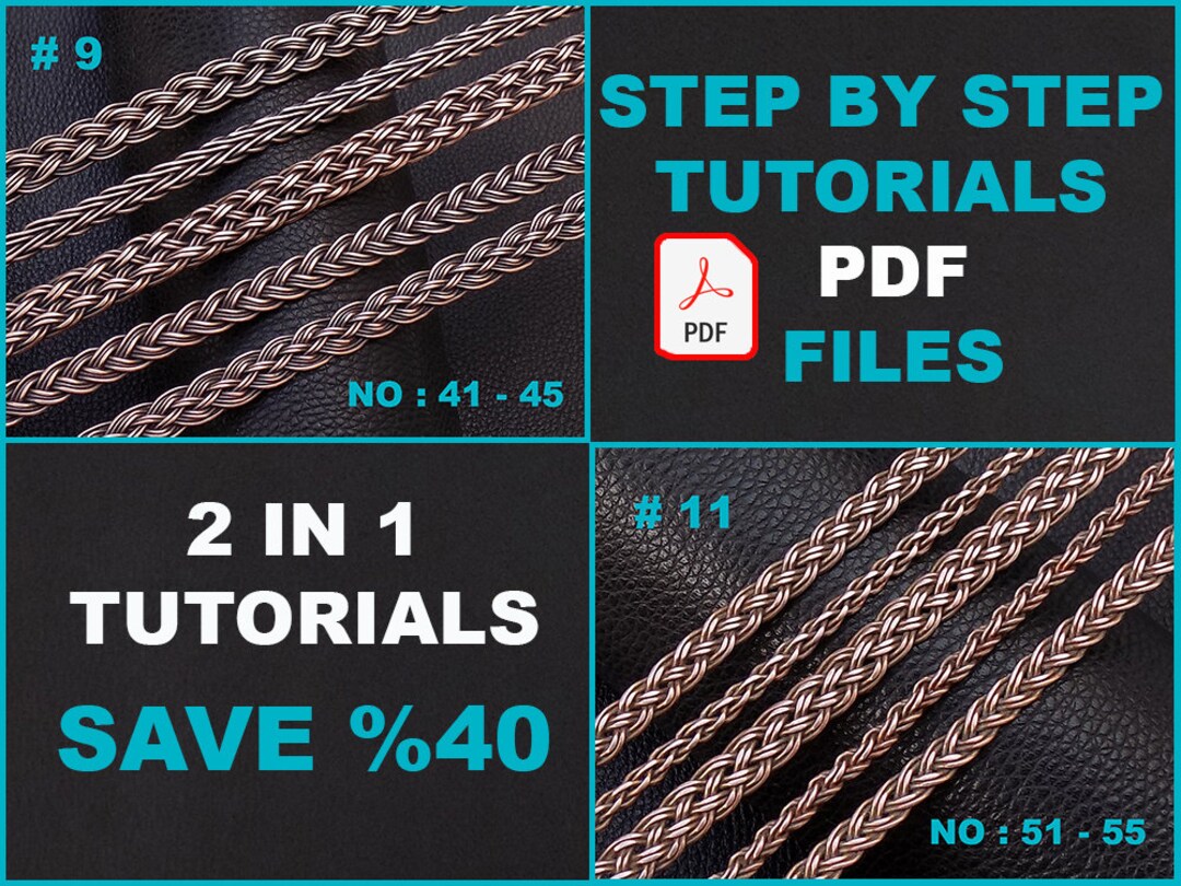 PDF Files Instant Download Braiding With Wire Pattern - Etsy