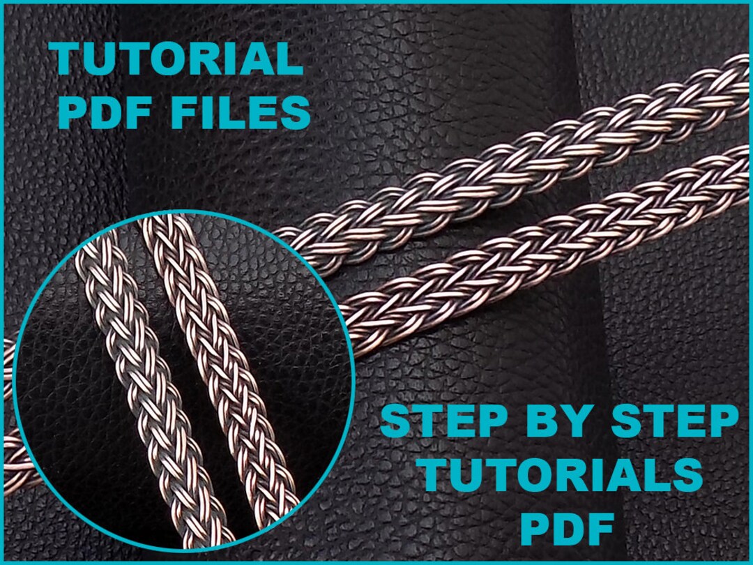 PDF Files Instant Download, Braiding With Wire Pattern Tutorial Pdf ...