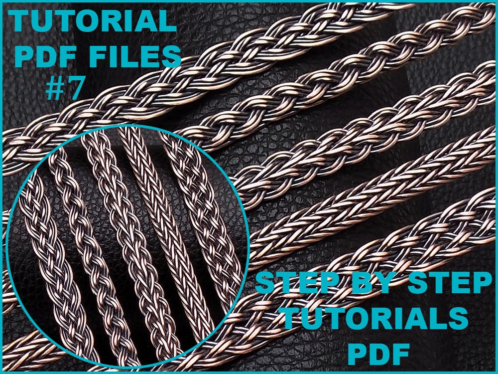 PDF Files Instant Download Braiding With Wire Pattern | Etsy